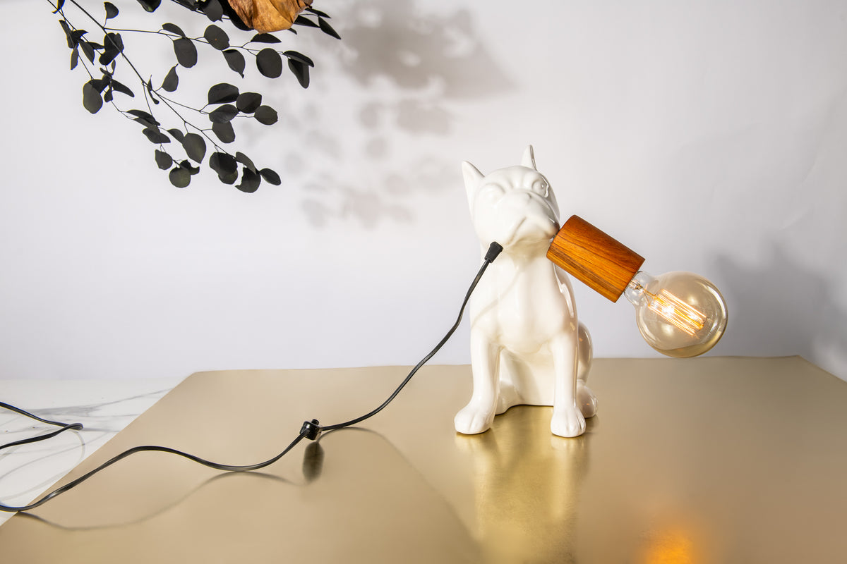 Frenchie Table Lamp By Rialheim – Pawsh and Co.